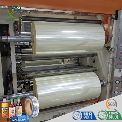 China Uniform Thickness Blow And Cast 1200mm PVC Shrink Film For Shrink Sleeves for sale