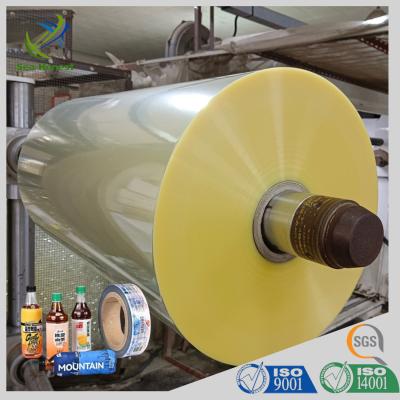 China 1200mm Clear And Colorful PVC Shrink Film For Shrink Sleeves for sale