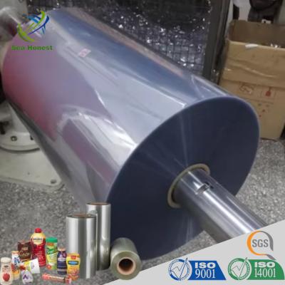 China Customizable PVC Shrink Film Rolls Blow Molding And Cast For Bottle Label Printing for sale