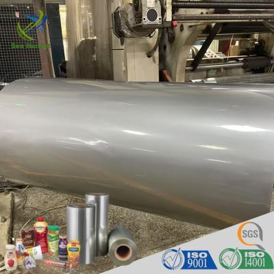 China Clear Heat Shrink Label 30 Mic PVC Shrink Film For Water Bottle Label Printing for sale