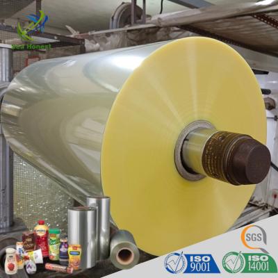 China Clear And Colorful PVC Shrink Wrap Film For Water Bottle Labels for sale