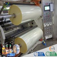 China Customized Length Label Printing PVC Heat Shrink Film For Blow Molding And Cast Model for sale