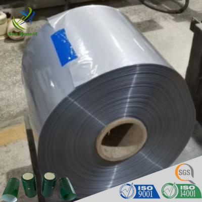 China High Shrinkage White PVC Heat Shrink Film Rolls For Wine Bottle Caps for sale