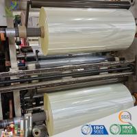 China High Shrinkable 35 Mic Clear PVC Shrink Film For Label Printing And Packaging for sale