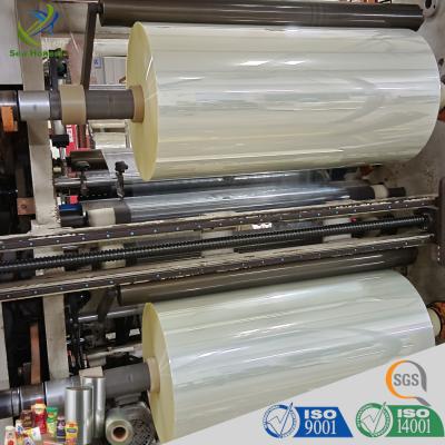 China Clear Colorful PVC Heat Shrink Wrap Film Rolls For Water Bottle Label Printing for sale