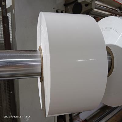 China White Clear Silver Pvc Film For Wine Capsules Caps 76mm ID Width 50mm-1200mm for sale