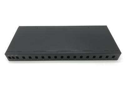 China Wall / Pole Mount Indoor Fiber Termination Box , ABS Plastic Case PLC Splitter Box for sale