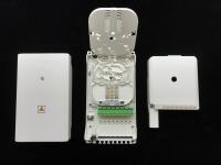 China 8 Ports FTTH Fiber Optic Termination Box Efficient Cable Management Weather Proof for sale