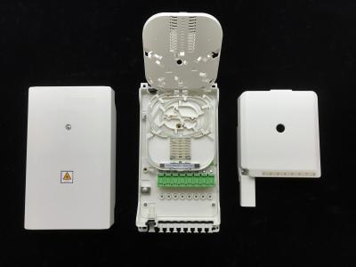 China 8 Ports FTTH Fiber Optic Termination Box Efficient Cable Management Weather Proof for sale