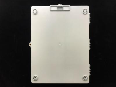 China High Impact Plastic Fibre Optic Distribution Box 1x24 Type Rainfall Resistant for sale