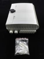China Watertight 1x24 Optical Termination Box , Wall Mount Fiber Distribution Box for sale