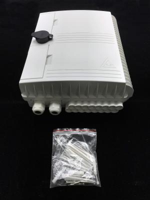 China Watertight 1x24 Optical Termination Box , Wall Mount Fiber Distribution Box for sale