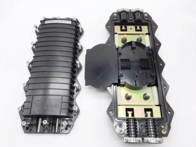 China Black 1x48 Fibre Optic Distribution Box UV Resistance For FTTH Networks for sale