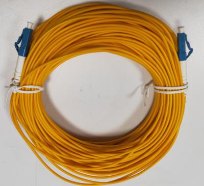 China Single Mode Fiber Optic Patch Cable Simplex 2.0-30M LC LC Type Low Insertion Loss for sale