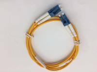 China 3.0-1m LC LC OM3 Patch Cord , Single Mode Fiber Jumpers High Return Loss for sale