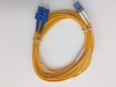 China Duplex SC To LC Fiber Patch Cord 3.0-2m Single Mode Type For Active Device Termination for sale