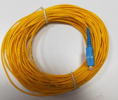 China Anti Wear 2.0-25m SC SC Fiber Patch Cord With Insert / Pull Latching Connector for sale