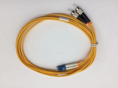 China FC LC Single Mode Fiber Patch Cord 3.0-2m High Reflection Loss Small Form Factor for sale