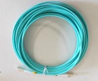 China Multi Mode Fiber Optic Patch Cable Duplex OM3 LC-LC 3.0-10M For Video Transmission for sale