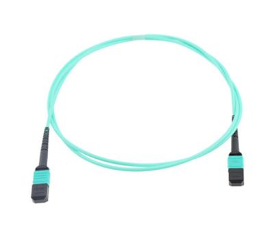 China Custom MTP MPO Fiber Cable High Temperature Stability Good Exchangeability for sale