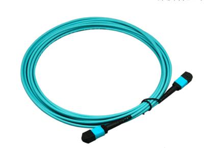 China Customized Length Multi Core Fiber Cable , Good Durability MTP MPO Patch Cord for sale