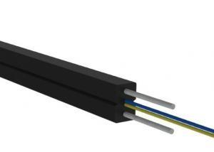 China Good Practicability Outdoor Drop Cable , FTTH Fiber Optic Cable Lightweight for sale