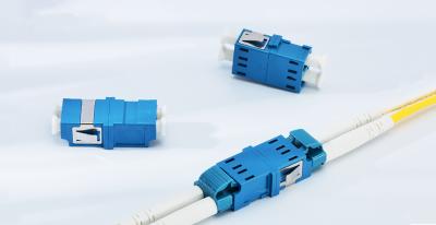 China Single / Multi Mode Fiber Optic Adapter Good Temperature Stabilization for sale