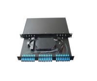 China Single / Mutil Mode Fiber Optic Patch Panel For FTTH FTTB FTTX Network for sale