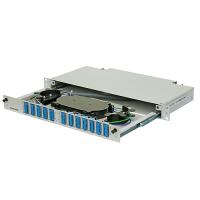 China Reasonable Structure MPO Patch Panel , MTP Patch Panel For Telecommunication Networks for sale