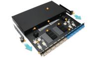 China Reasonable Layout Fiber Cassette Module , MPO To LC Patch PanelFor CATV Network for sale