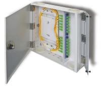 China Rack Mounted Type Fiber Optic Patch Panel For Telecommunication Networks for sale