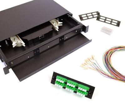 China Customized Fiber Optic Patch Panel Small Dimension Easy Operation Durable for sale