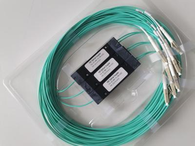 China Lc Upc 1X2  Fbt Multimode Optical Coupler ABS PVC With 2.0mm OM4 for sale