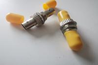 China High Precision Alignment Fiber Optic Adapter ABS ST For FTTX for sale