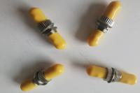China High Precision Alignment Fiber Optic Adapter ABS ST For FTTX for sale