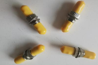 China High Precision Alignment Fiber Optic Adapter ABS ST For FTTX for sale