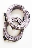 China CATV Armored MM ST UPC Fiber Optic Patch Cable 25m Length for sale