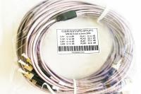 China CATV Armored MM ST UPC Fiber Optic Patch Cable 25m Length for sale