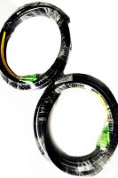 China Dia 11.8mm 12core Waterproof Fiber Optic Pigtail SC APC  SM 9/125 for sale
