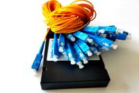 China Excellent Directivity 1X32 SC UPC fiber Cable Splitter SC UPC good uniformity for sale