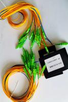 China High Reliability Fiber Cable Splitter 2X16 SC APC Low Polarization Dependent Loss for sale