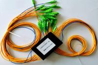 China High Reliability Fiber Cable Splitter 2X16 SC APC Low Polarization Dependent Loss for sale