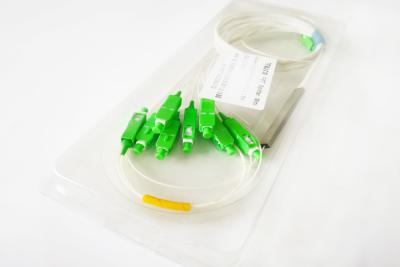 China Good Uniformity Optical PLC Splitter 1x8 SC APC Low Insertion Loss for sale