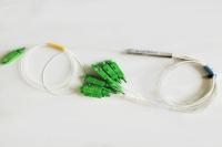 China Good Uniformity Optical PLC Splitter 1x8 SC APC Low Insertion Loss for sale