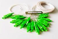 China Compact Size Multimode PLC Fiber Splitter 1x 16 SC APC Good environmental stability for sale