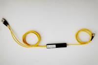 China High Stability GPON Fiber Cable Splitter 1X2 FC UPC Low Insertion Loss for sale