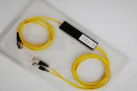 China High Stability GPON Fiber Cable Splitter 1X2 FC UPC Low Insertion Loss for sale