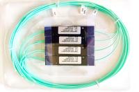 China WDM 1X2 OM3 850nm Multimode Fiber Coupler FTTH  Without Connetor for sale