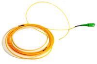 China Single Mode SC APC Fiber Optic Pigtail Simplex 0.9mm 3m for sale