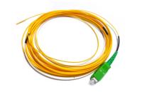 China Single Mode SC APC Fiber Optic Pigtail Simplex 0.9mm 3m for sale
